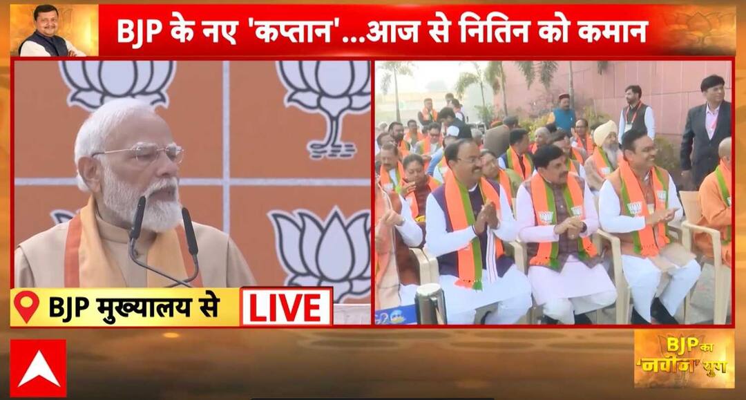 Exclusive: BJP gets youngest president in Nitish Naveen, party workers ...