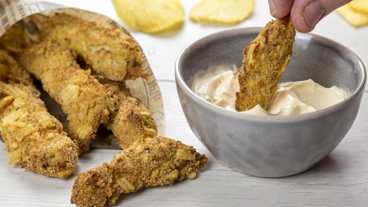 Fingers de pescado crujientes en freidora de aire: receta fácil
