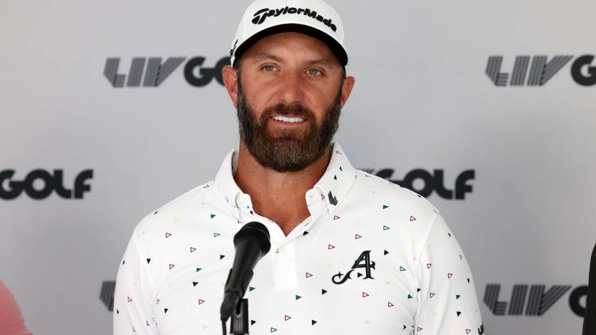 Dustin Johnson claiming he is "good enough" to compete leaves fans ...