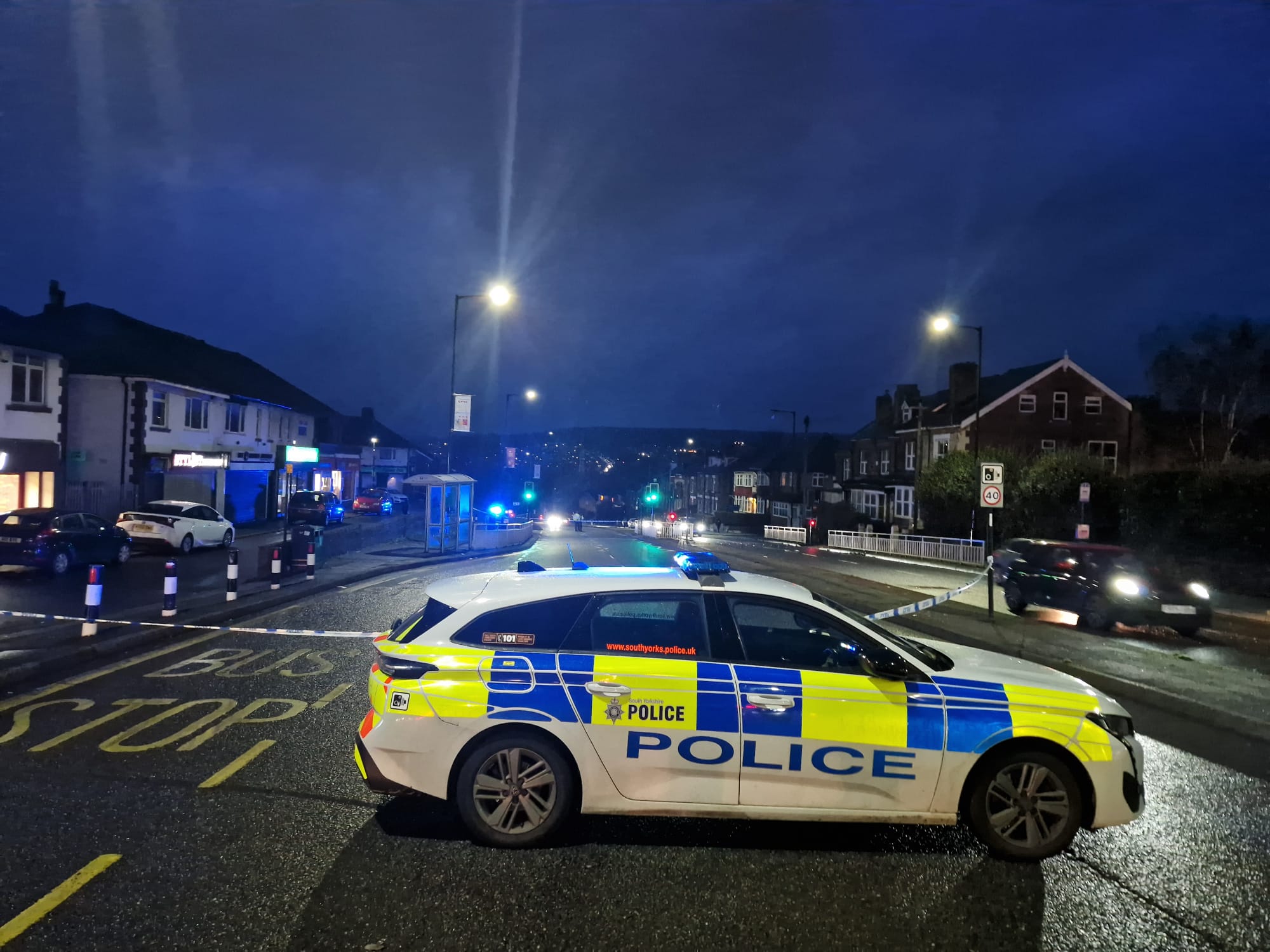 Halifax Road crash: 'Avoid the area' warning as major Sheffield route ...