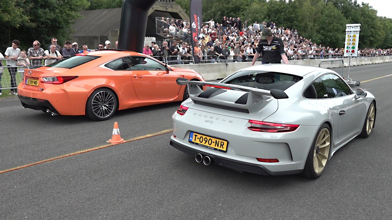 Luxury sports cars compared in performance challenge