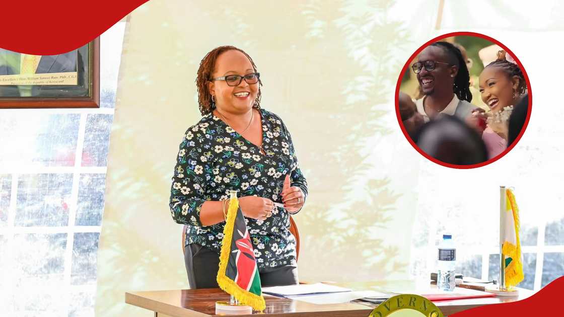 Anne Waiguru shares rare video from son’s traditional wedding ceremony