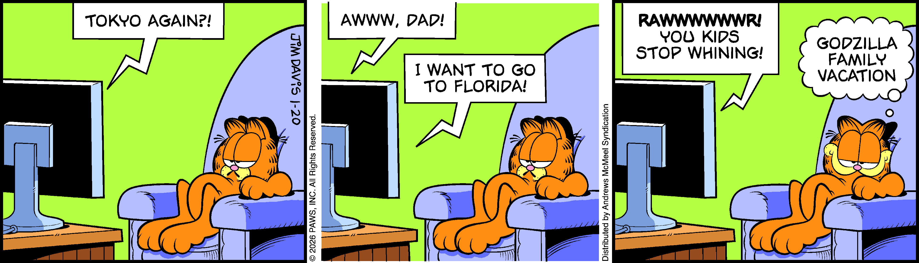 Garfield by Jim Davis