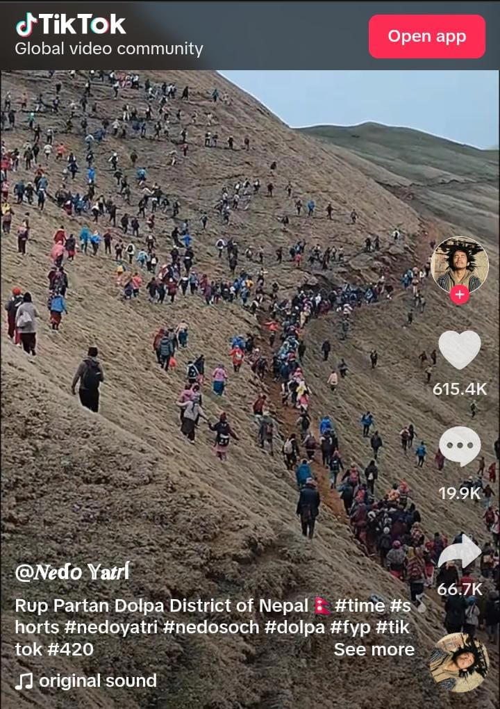 Fact check: People fleeing Iran amid violence? This video is from Nepal