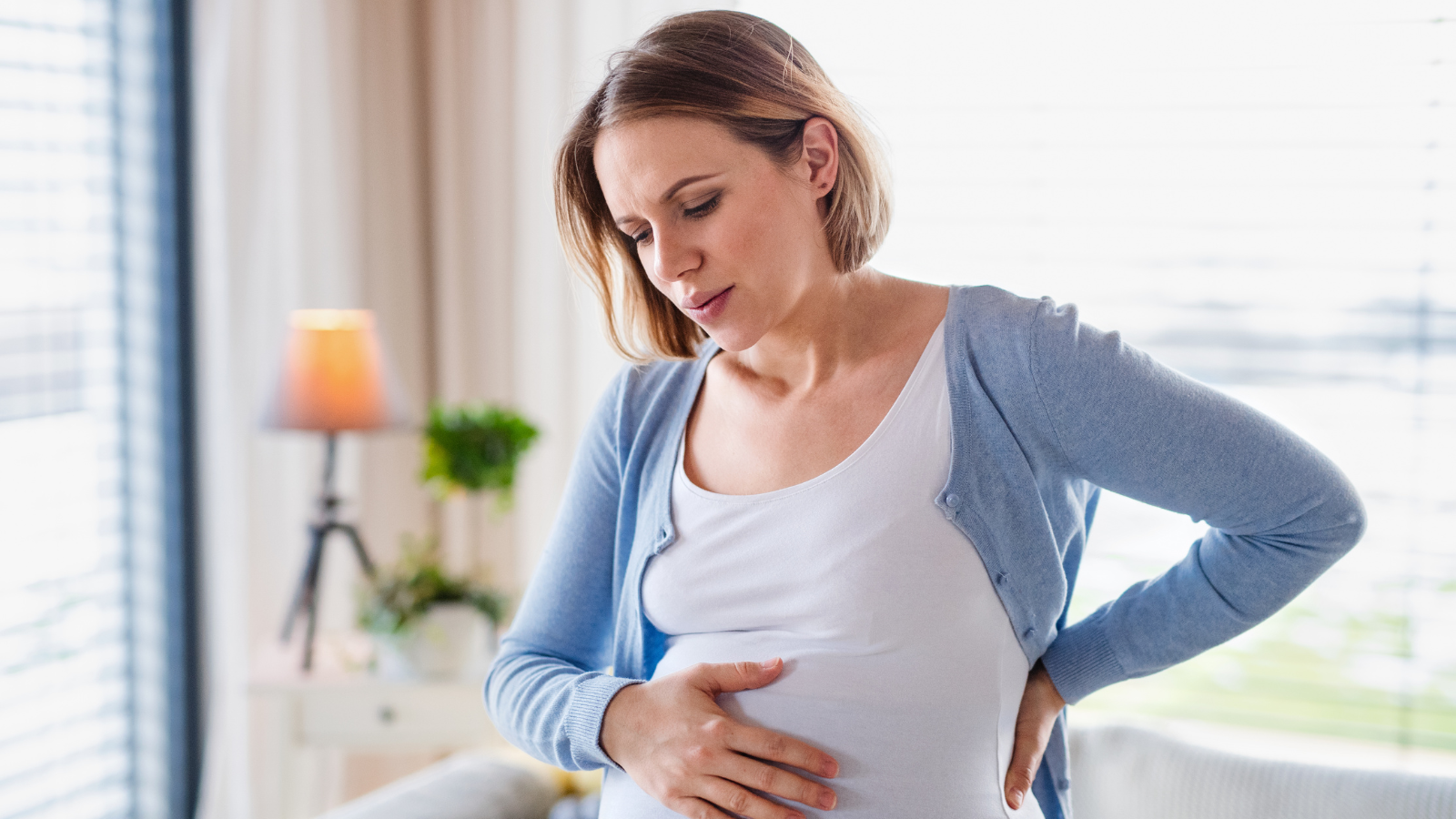 Why hiccups or laughing cause rib stitches in late pregnancy