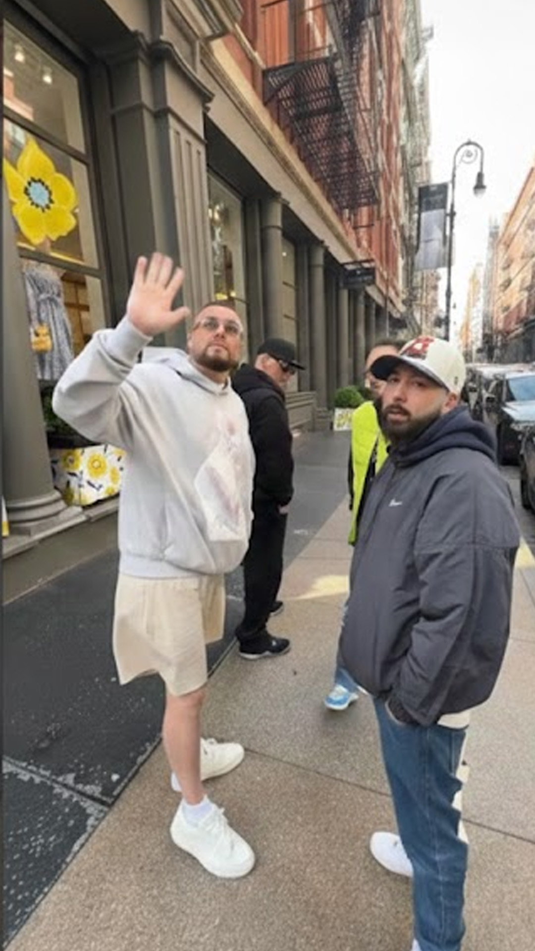 I randomly met a rapper on the street