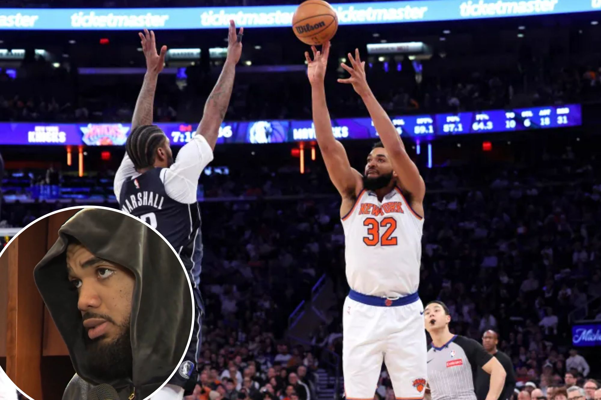 Karl-Anthony Towns responds to Knicks fans’ booing with raw response ...