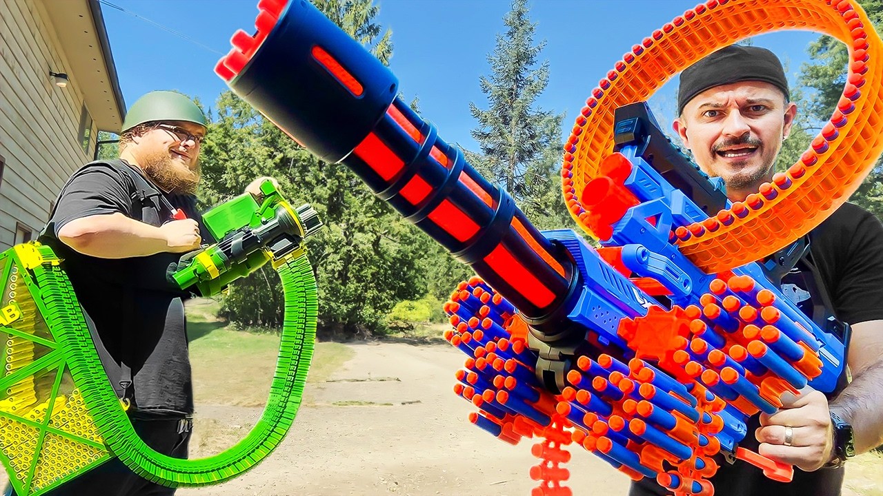 Nerf war: Clash of the titans (the movie)