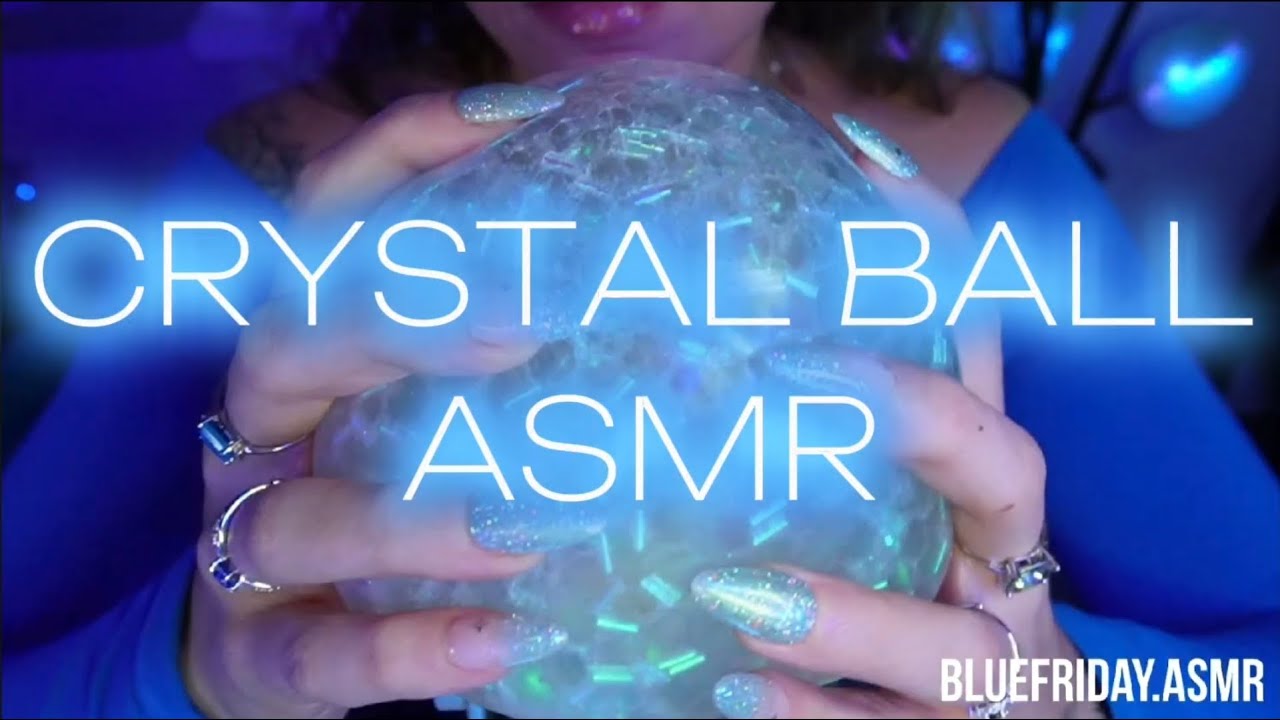 Crystal ball ASMR relaxing sounds for sleep & tingles