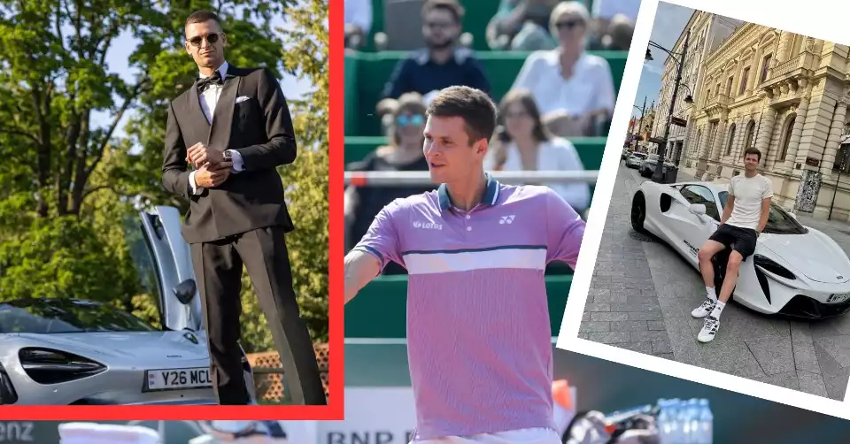 Tym wozi się Hubert Hurkacz. Luksusowe auta biją po oczach. Dużo ...
