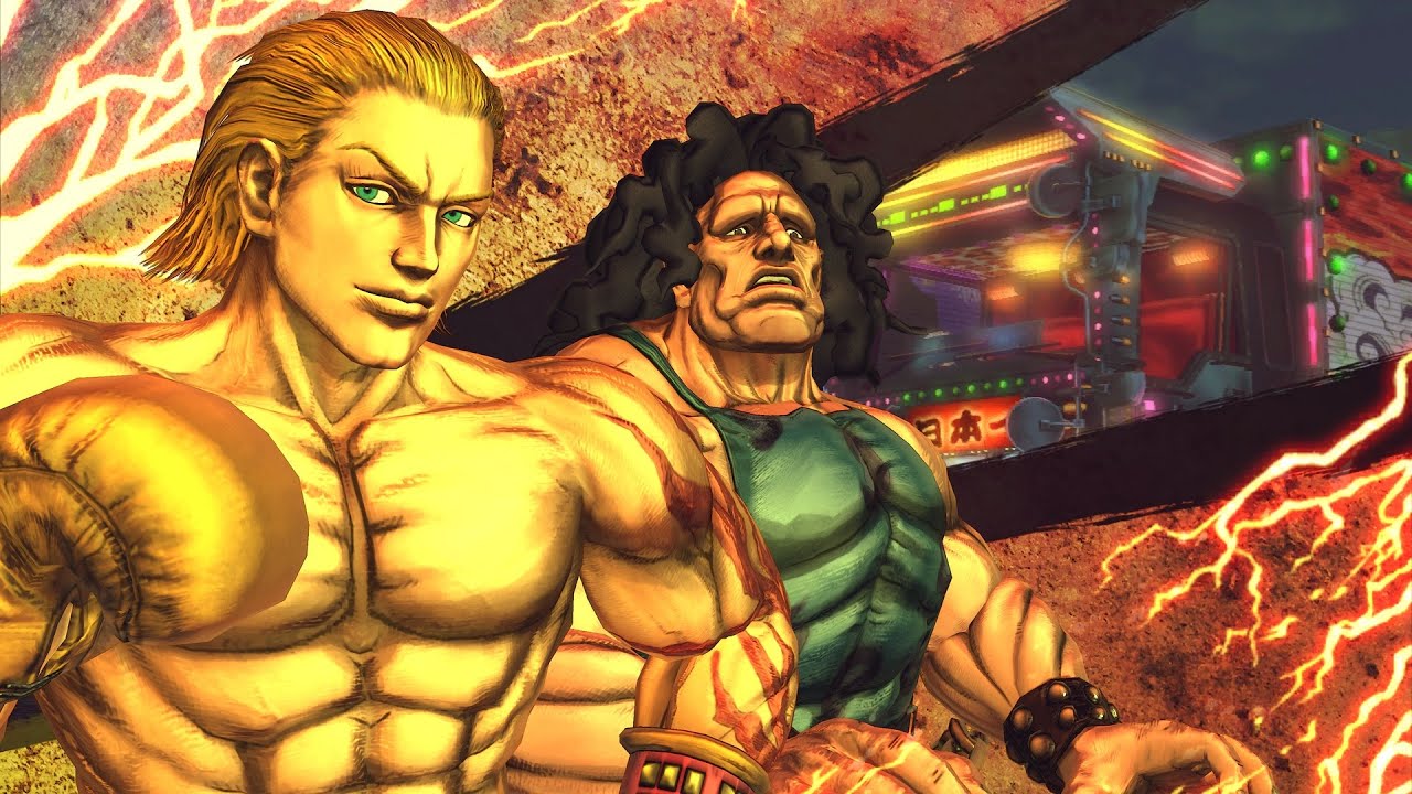 Street Fighter X Tekken Steve and Hugo