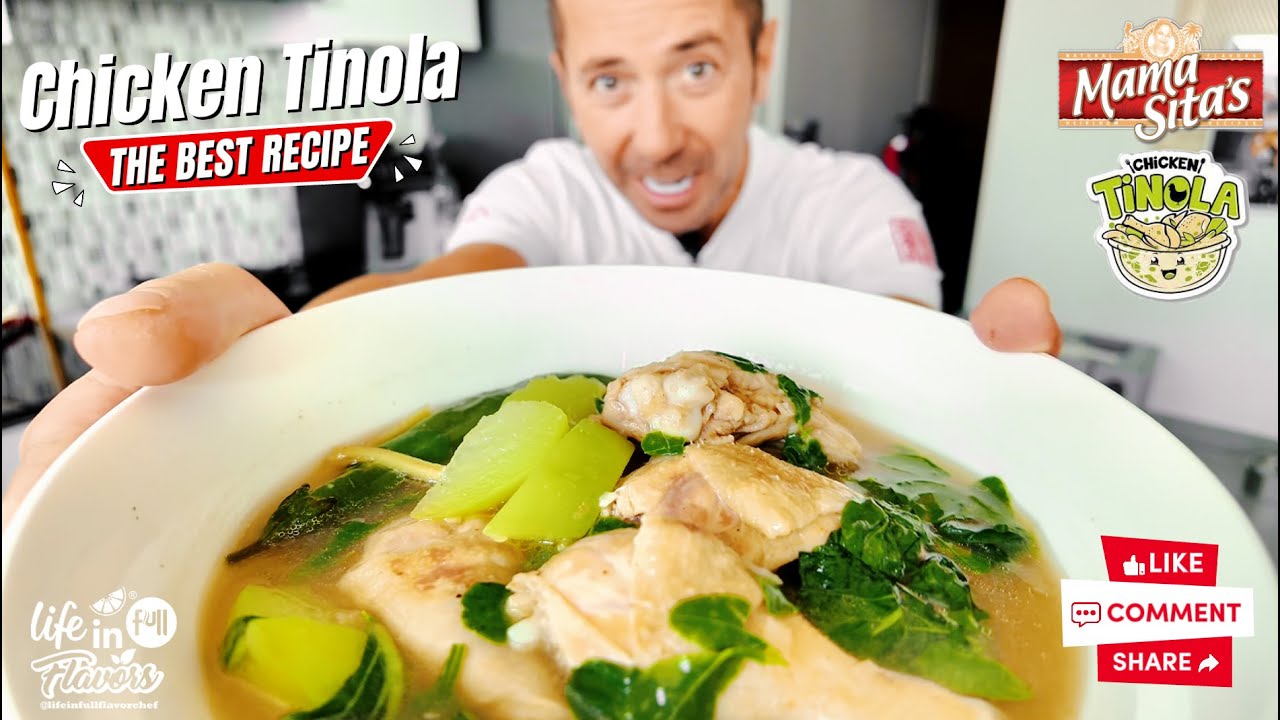 Authentic Filipino chicken tinola recipe | Classic Pinoy comfort food