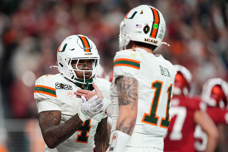 Mark Fletcher and Malachi Toney delivered for Miami in the CFP final ...