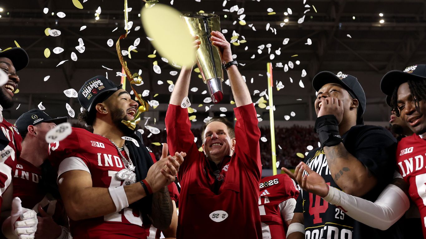 Indiana University football is perfect with national championship win