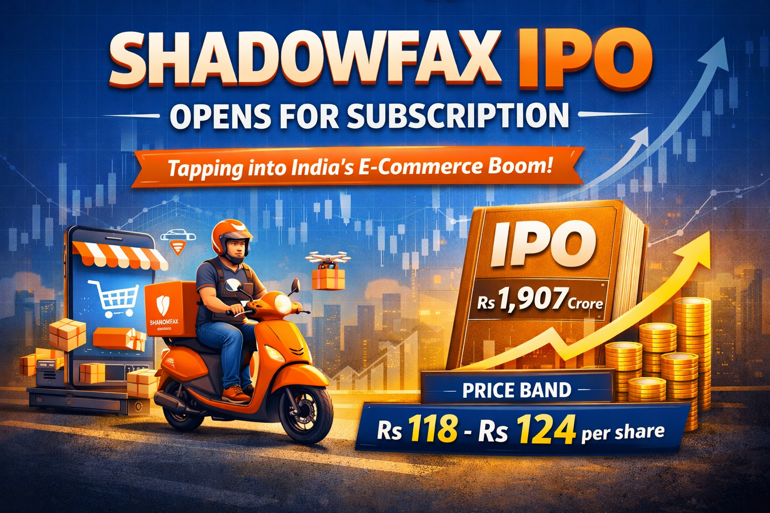 Shadowfax IPO opens for bidding. Check GMP, brokerages review ...