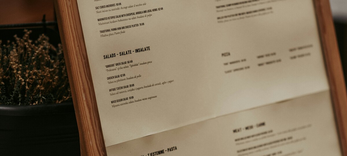 The ultimate restaurant menu cheat sheet
