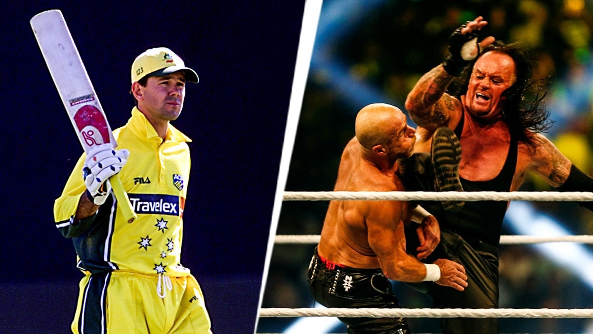 Ricky Ponting's love for The Undertaker: How a WWE poster chokeslammed ...