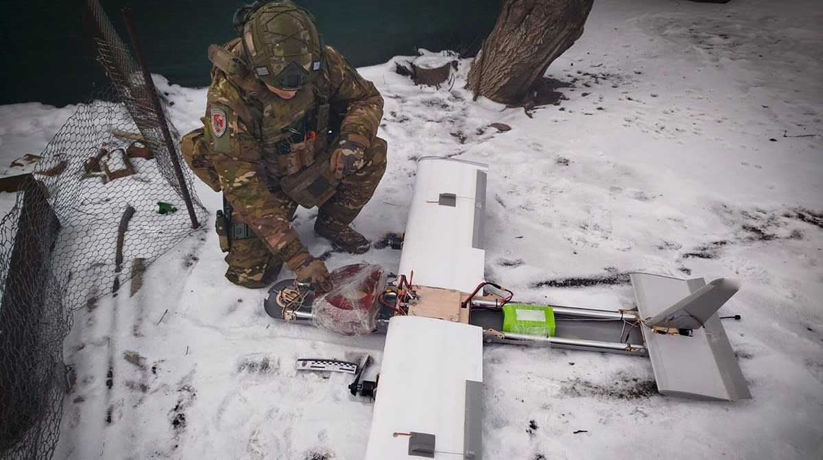 Russian drone equipped with anti-tank mine defused in Sumy Oblast – photo
