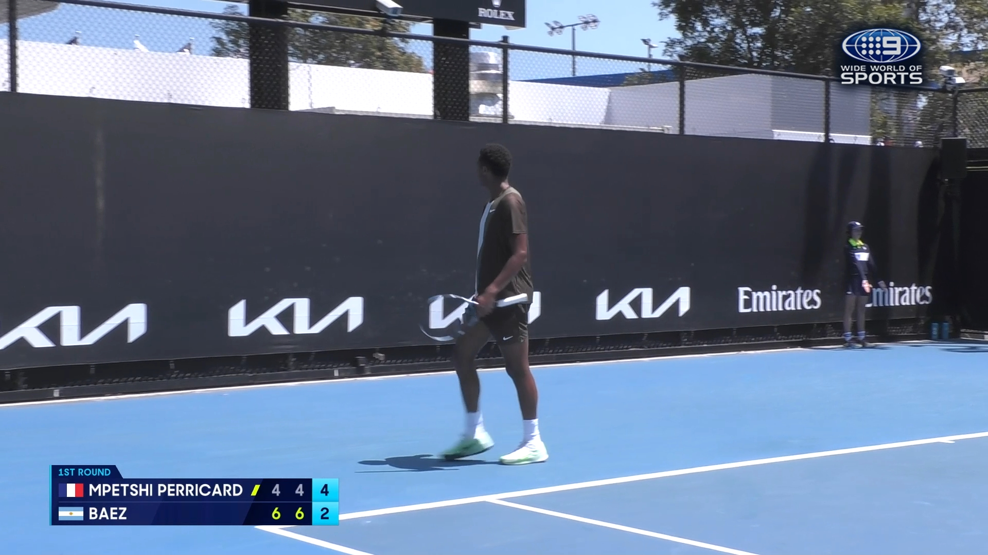 Australian Open highlights: Giovanni Mpetshi Perricard vs Sebastian Baez