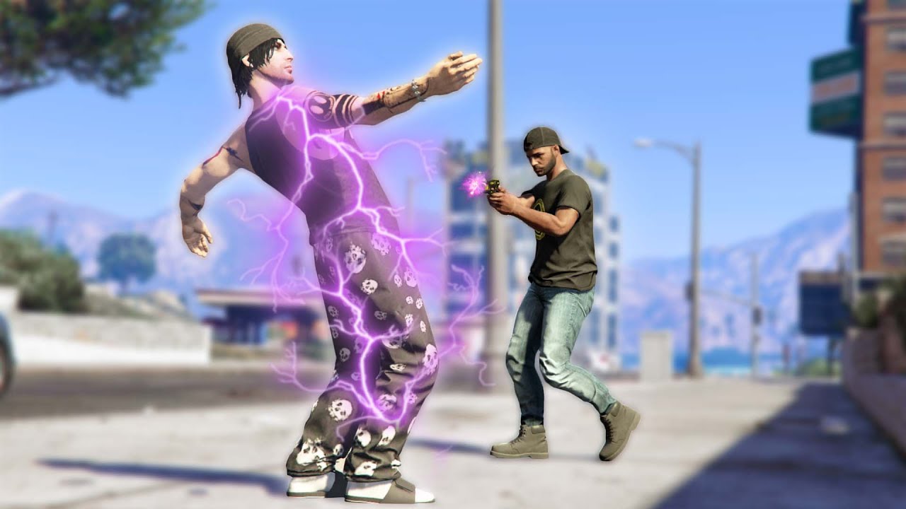 He was big mad! Stun gun trolling! | GTA 5 thug life #476