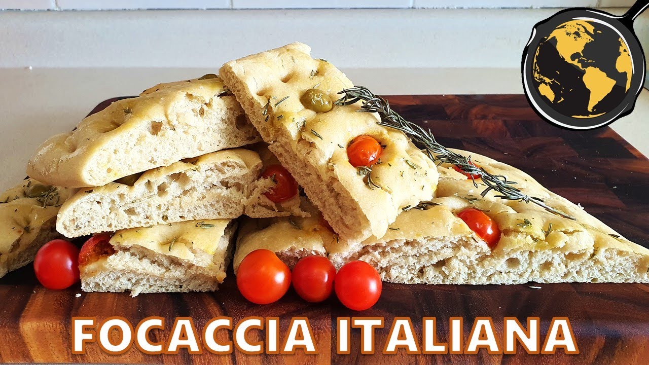 Focaccia - el mejor pan italiano para acompañar tus pastas | Cocina ...