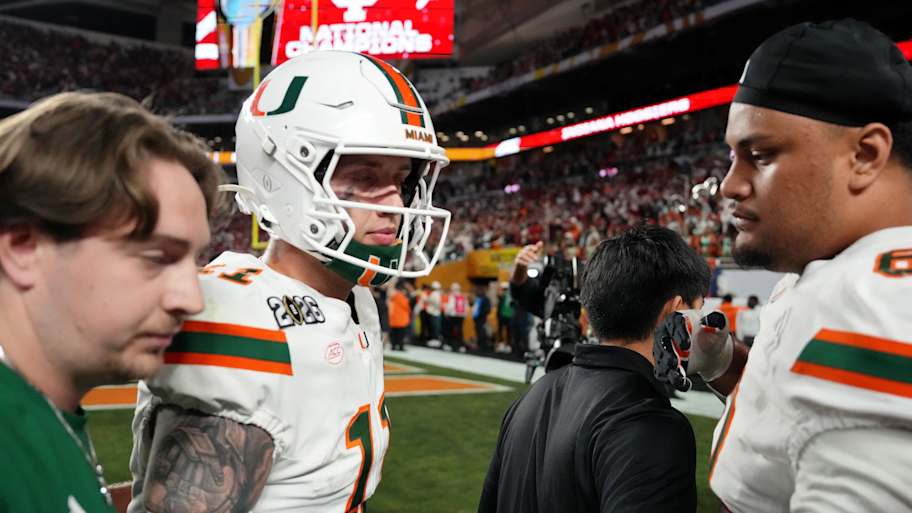 Carson Beck snubs Fernando Mendoza, refuses handshakes after national ...