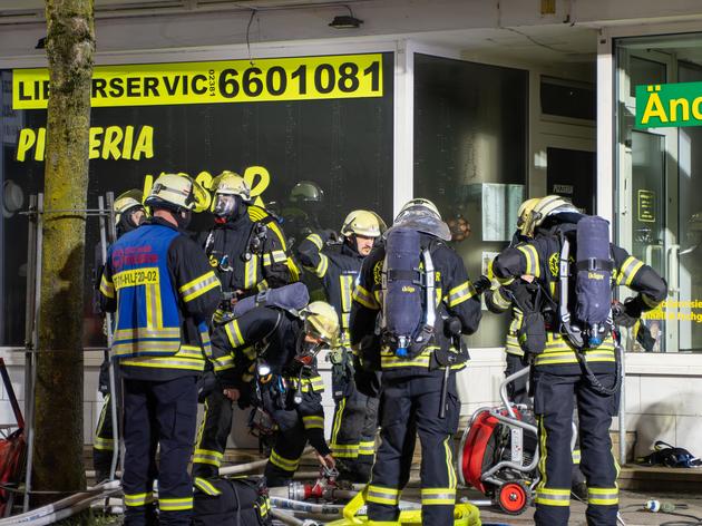 Feuer in Pizzeria mitten in Hamm – schwere Brandstiftung?