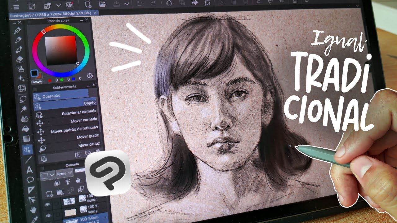 Sketchs No Clip Studio Paint Tradicionais