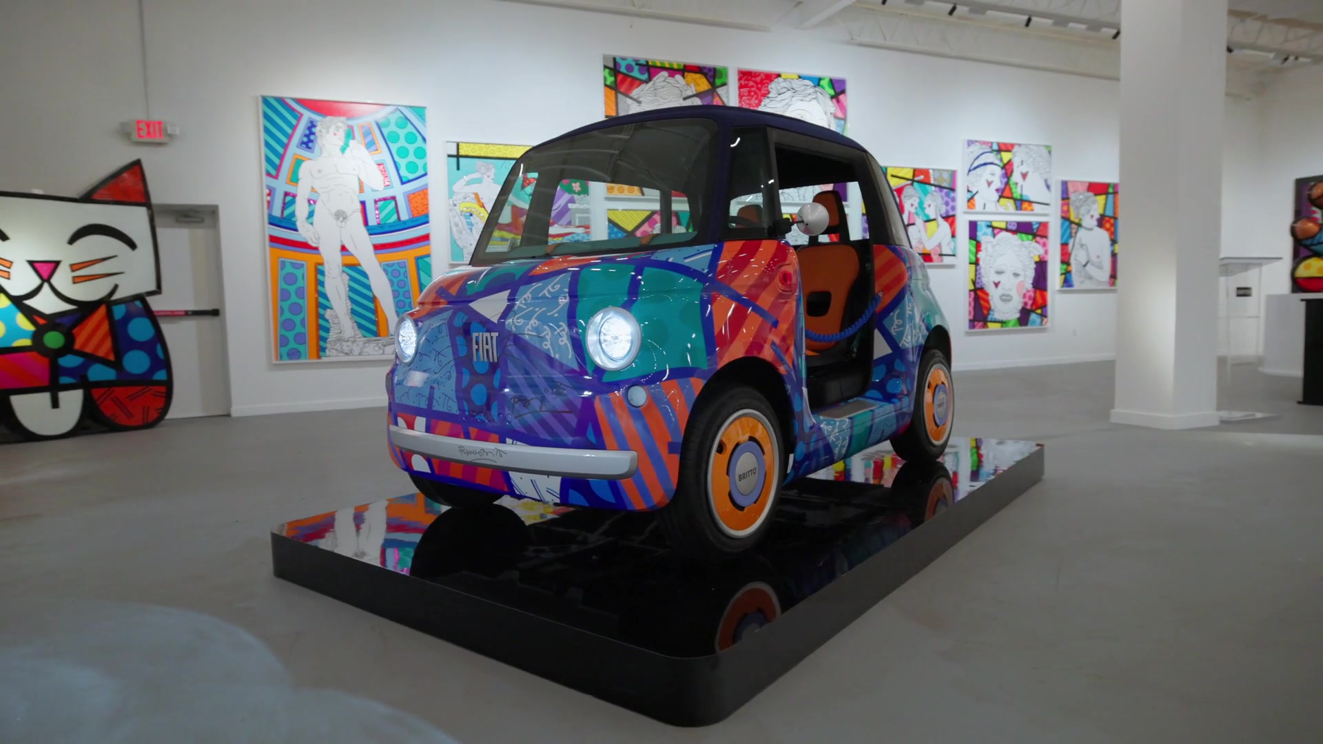 Fiat Topolino at Art Week Miami 2025