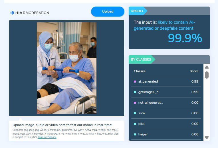 AI-generated images mislead online after Malaysia ex-PM hospitalised