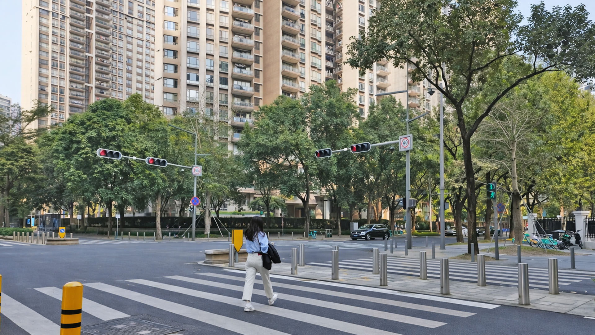 Shenzhen residential area walk tour