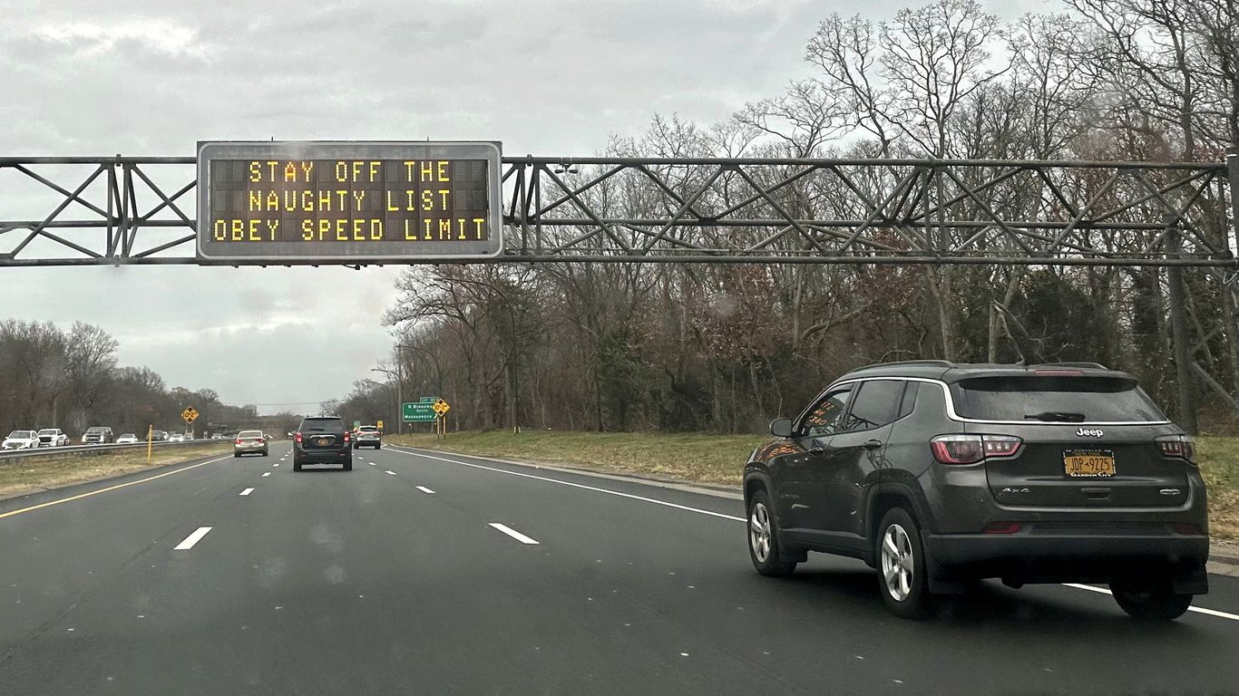 Why it's hard to get your joke on an Ohio highway sign