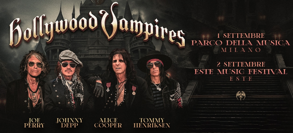 Hollywood Vampires: due date in Italia