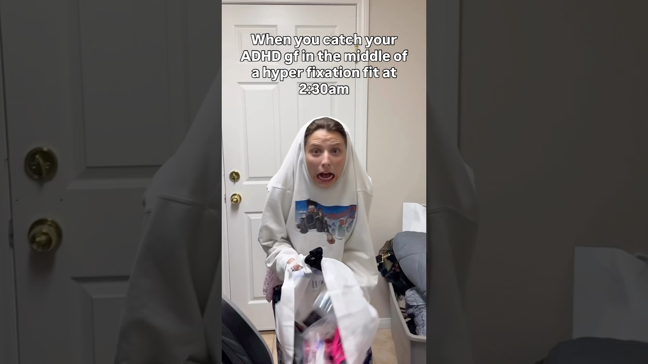 Cat interferes with mom’s ADHD-fueled cleaning spree