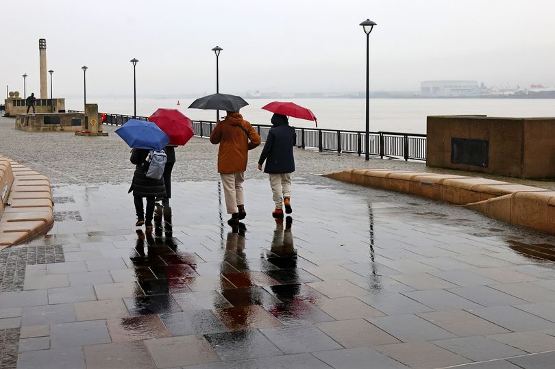 Merseyside to be hit by heavy downpours as Met Office issues yellow ...