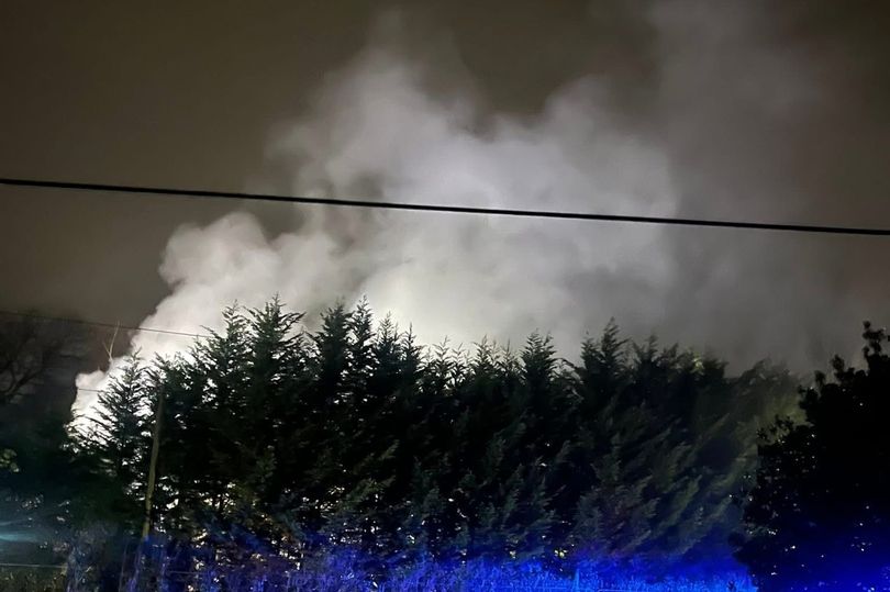 Derelict school building 'completely destroyed' by fire