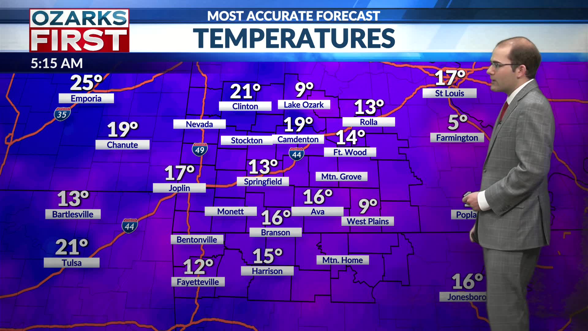 Cold is on hold until the weekend