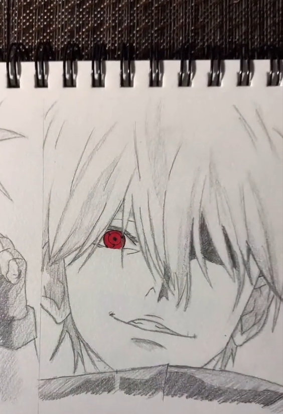 Gojo with a Sharingan – amazing artwork reveal