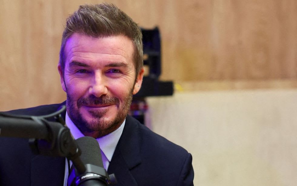 David Beckham puts on a brave face in public appearance just hours ...