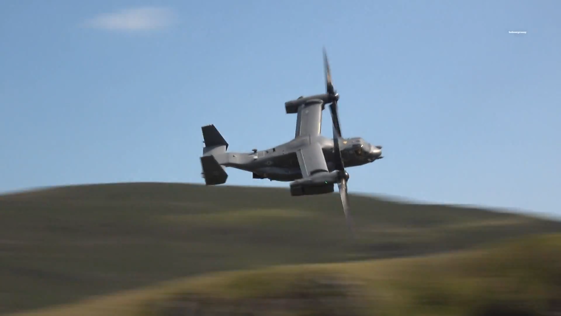 Low-level V-22 runs that turned the Welsh valleys into a trap