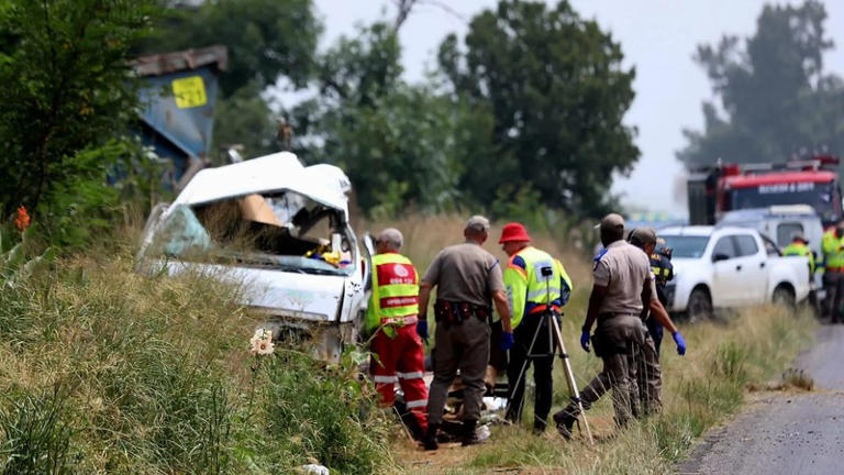 Taxi driver charged after horror school transport crash kills 12 learners