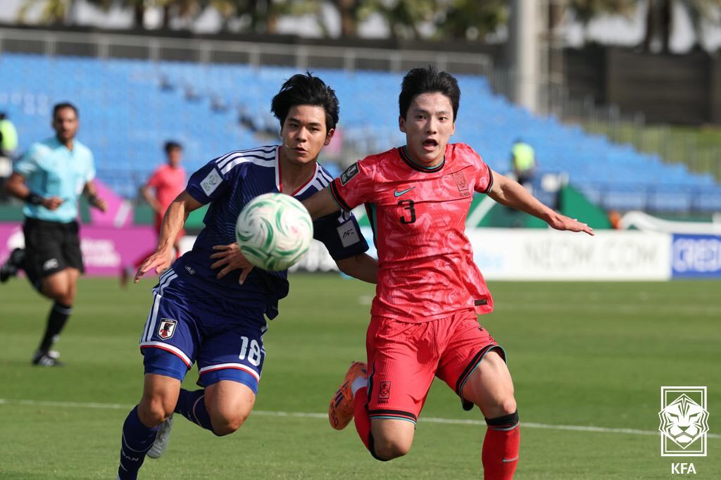 South Korea U-23 loses to younger Japan in semifinal