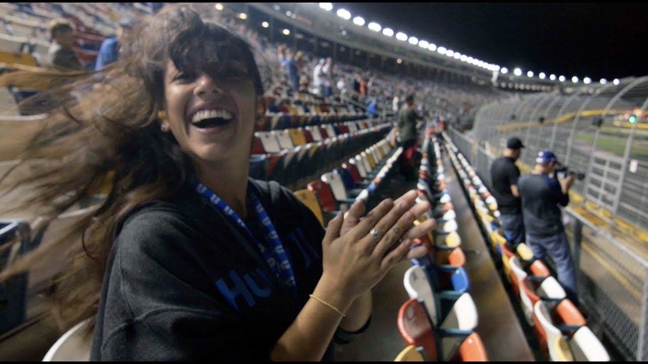 Her first race experience in track adventure revealed