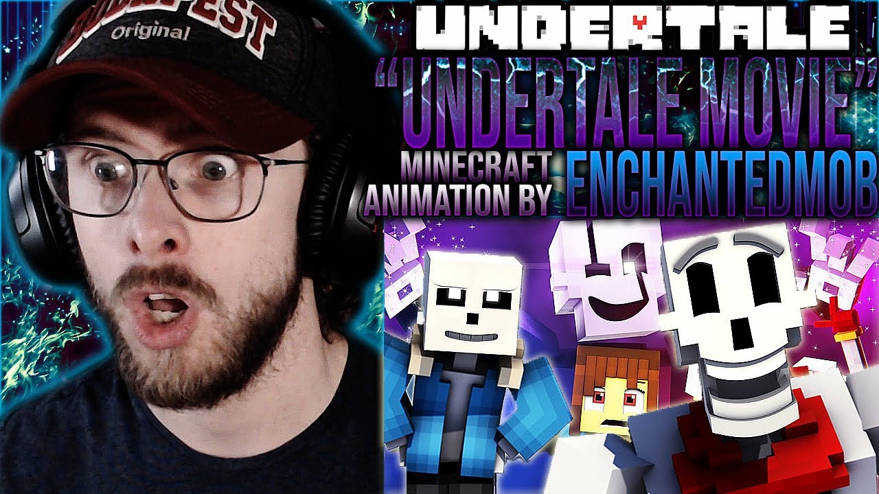 Vapor reacts #1188 | Undertale Minecraft animation "Undertale the movie ...