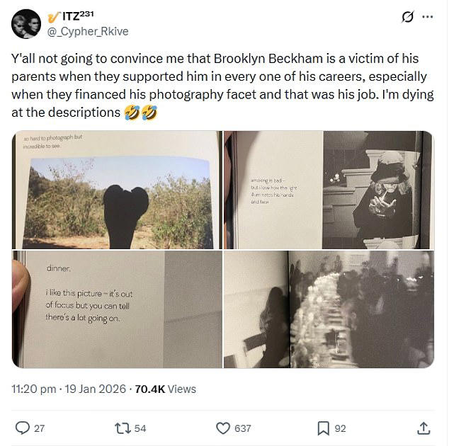 Victoria and David Beckham fans criticise 'privileged' Brooklyn and his ...