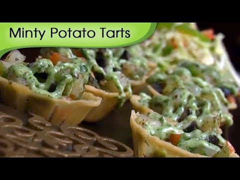 How to make minty potato tarts