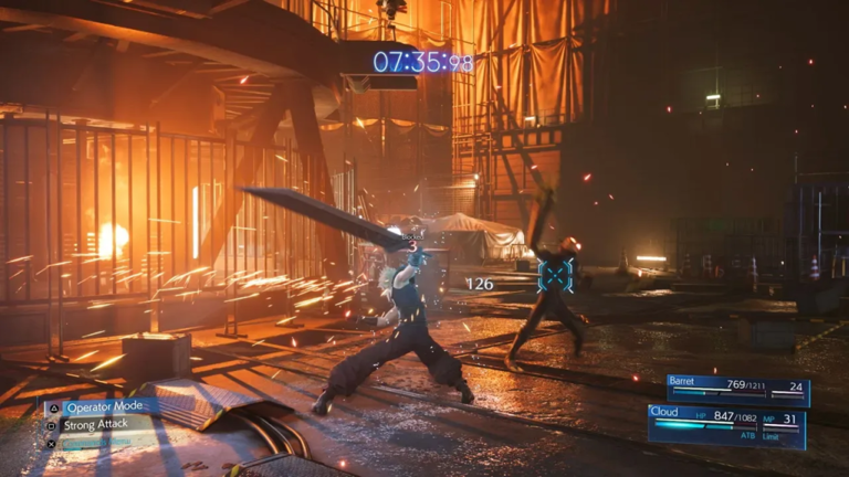 Test - Final Fantasy VII Remake Intergrade