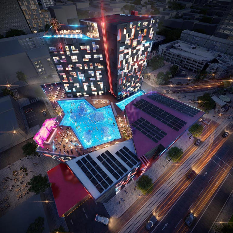 The Atari Hotel is a step closer to reality, but look at the designs ...