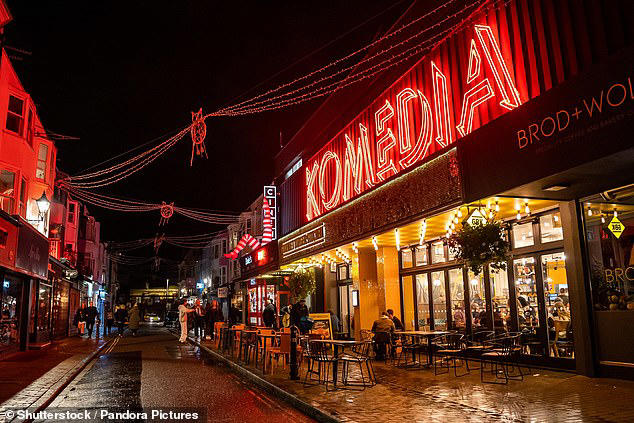 Brighton crowned UK's best city for a night out - as London does not ...