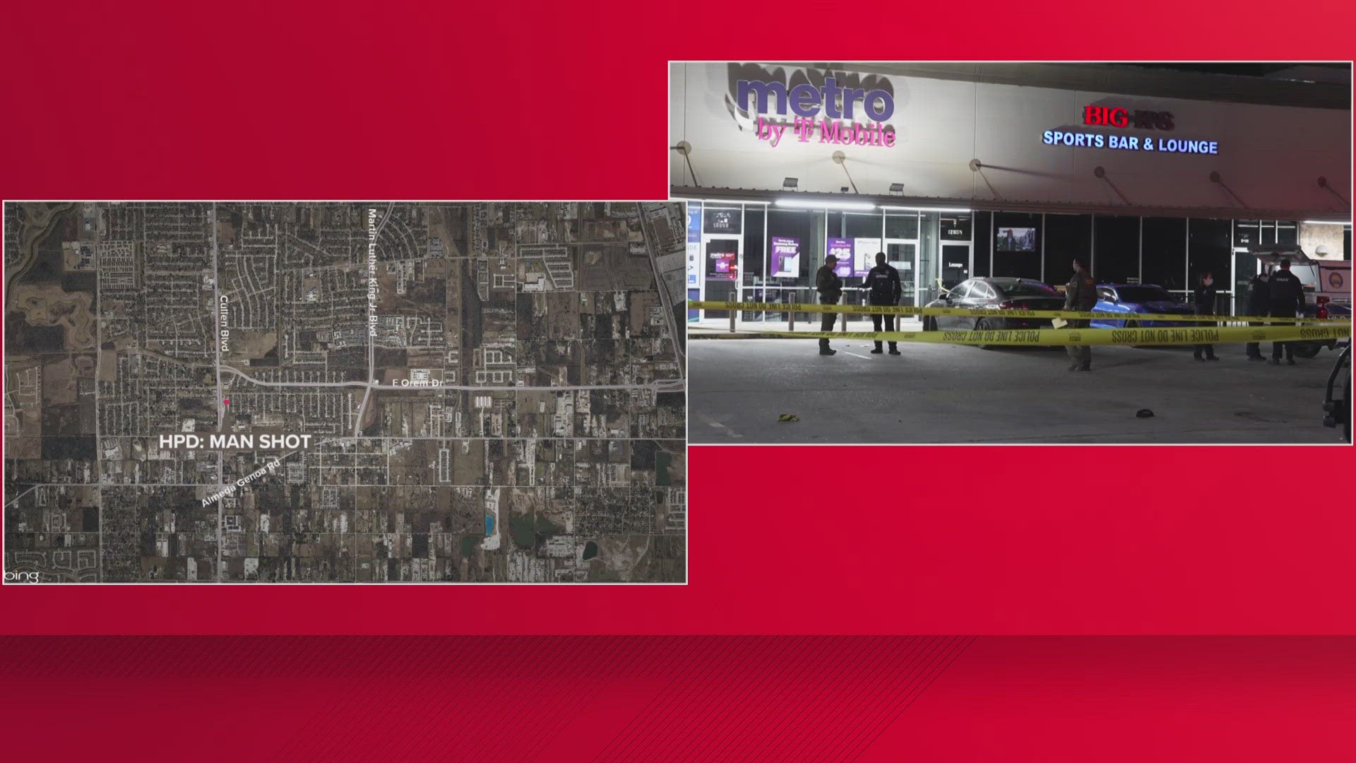 Man killed in shooting at sports bar on Houston's south side